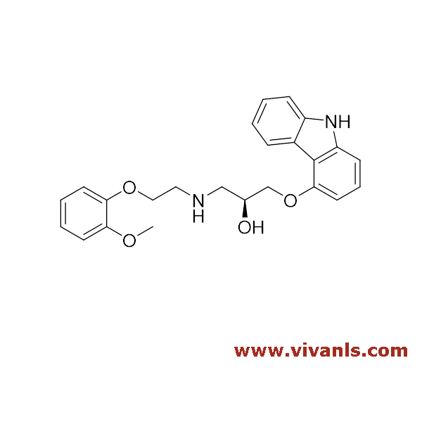 Celiprolol, C₂₀H₃₃N₃O₄ Formula, Celiprolol standards, VIVAN Life Sciences