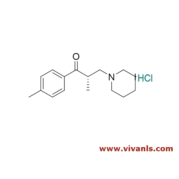 S + Tolperisone II, Formula C16H23NO, CAS No. 1280219-64-8, Vivan Life ...