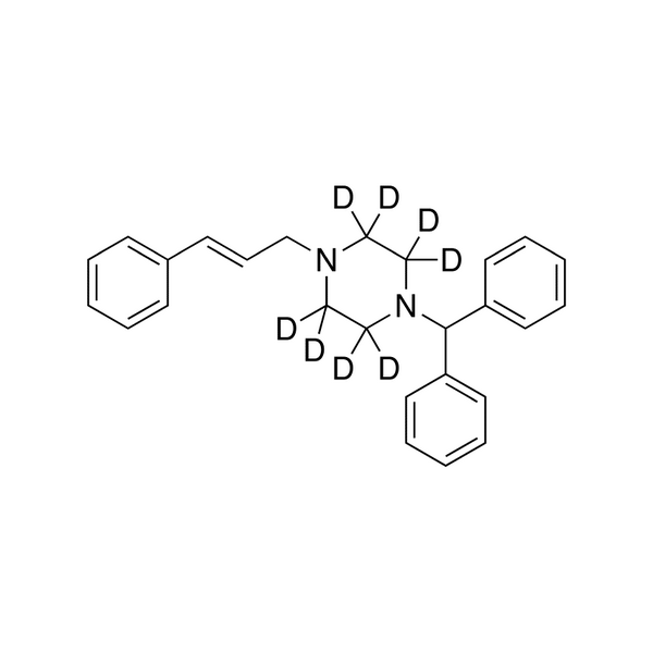 Cinnarizine, C₂₆H₂₈N₂ Formula, Cinnarizine standards, Vivan Life Sciences