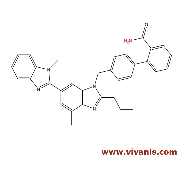 Telmisartan Acyl Glucuronide, CAS Number 250780-40-6, Formula ...