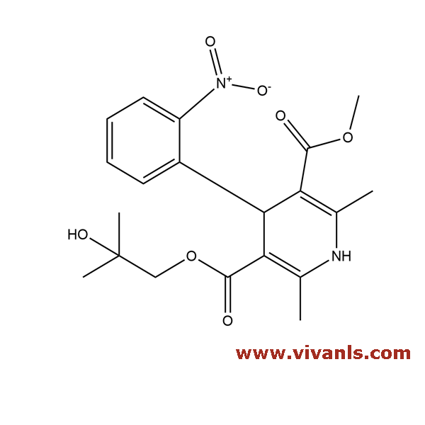 Nisoldipine D6, Formula C₂₀H₁₈N₂O₆D₆, VIVAN Life Sciences