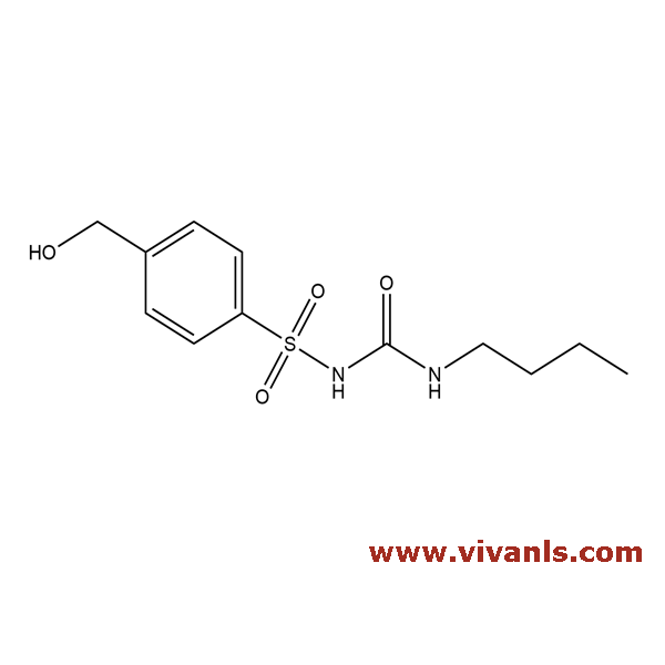 Tolbutamide, CAS Number 64-77-7, Formula C₁₂H₁₈N₂O₃S, VIVAN Life Sciences