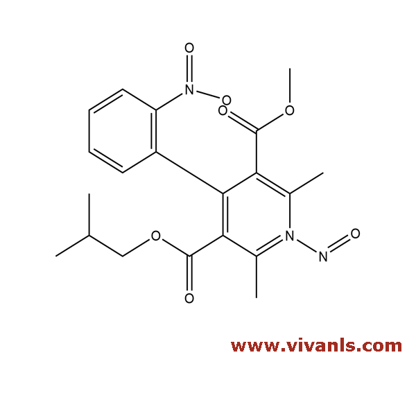 3-isobutyl5-methyl2,6-dimethyl-4-(2-nitrophenyl)-1-nitroso-1,4 ...