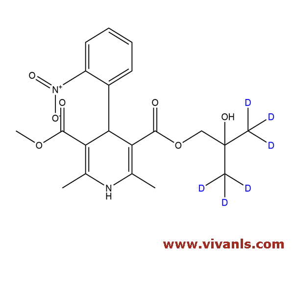 4-Hydroxy Nisoldipine-d6