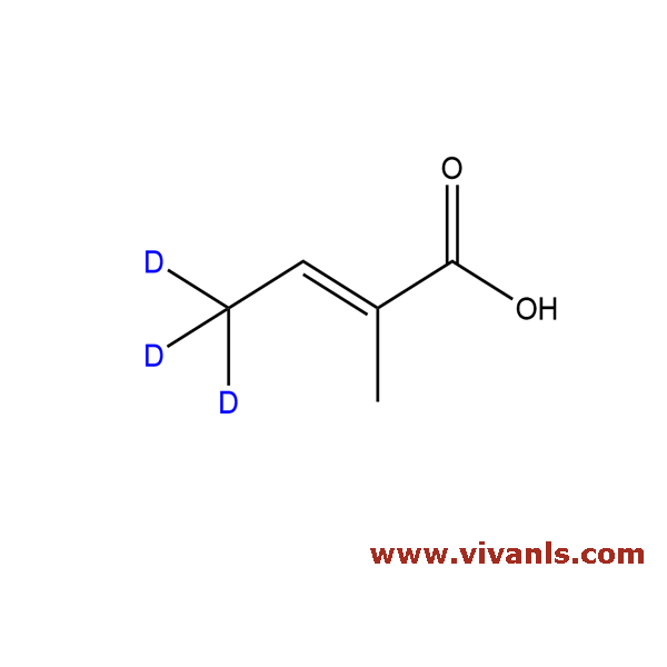 Tiglic Acid-d3