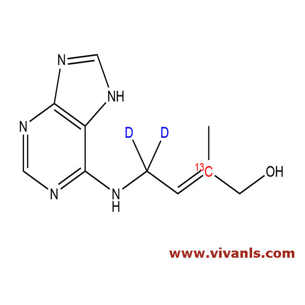 trans-Zeatin -13C,d2