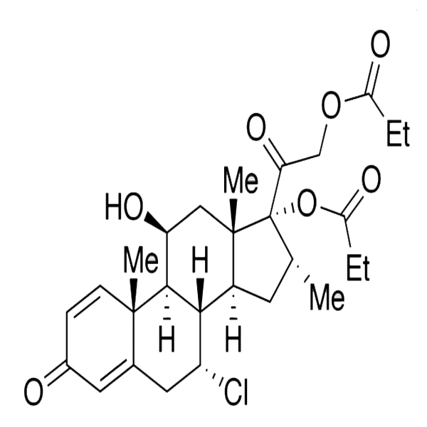 Alclometasone Dipropionate, Formula C₂₈H₃₇ClO₇, CAS No. 66734-13-2 ...