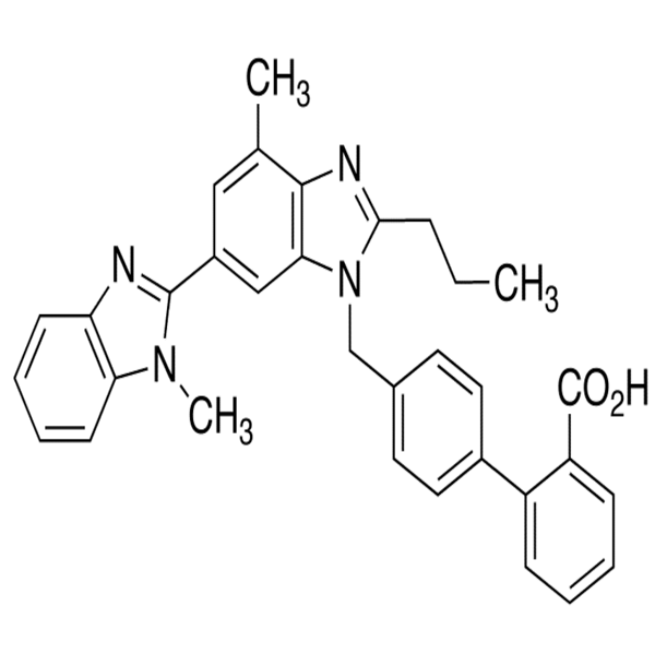 Telmisartan, Formula C₃₃H₃₀N₄O₂, CAS Number 144701-48-4, Vivan Life Science